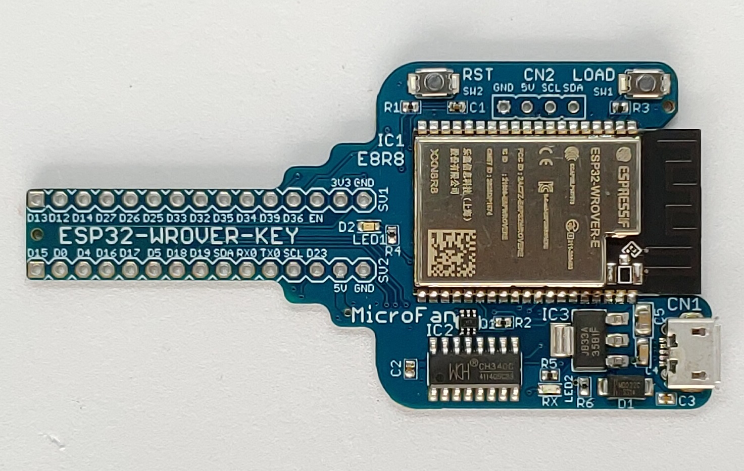 ESP32-WROVER-KEY-R2 – マイクロファン ラボ