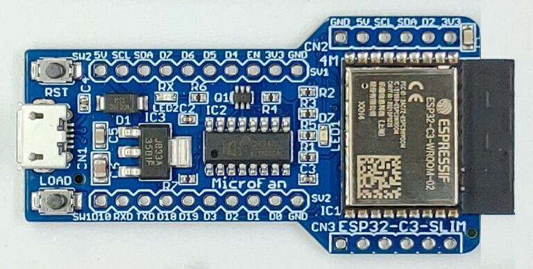 ESP32-C3-SLIM – マイクロファン ラボ