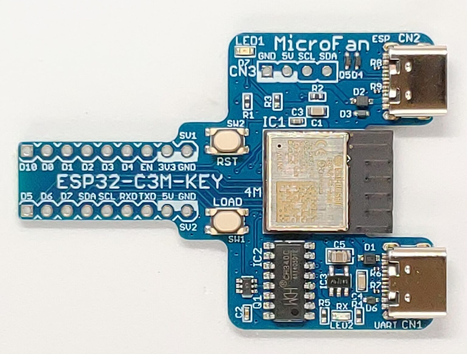ESP32-C3M-KEY – マイクロファン ラボ