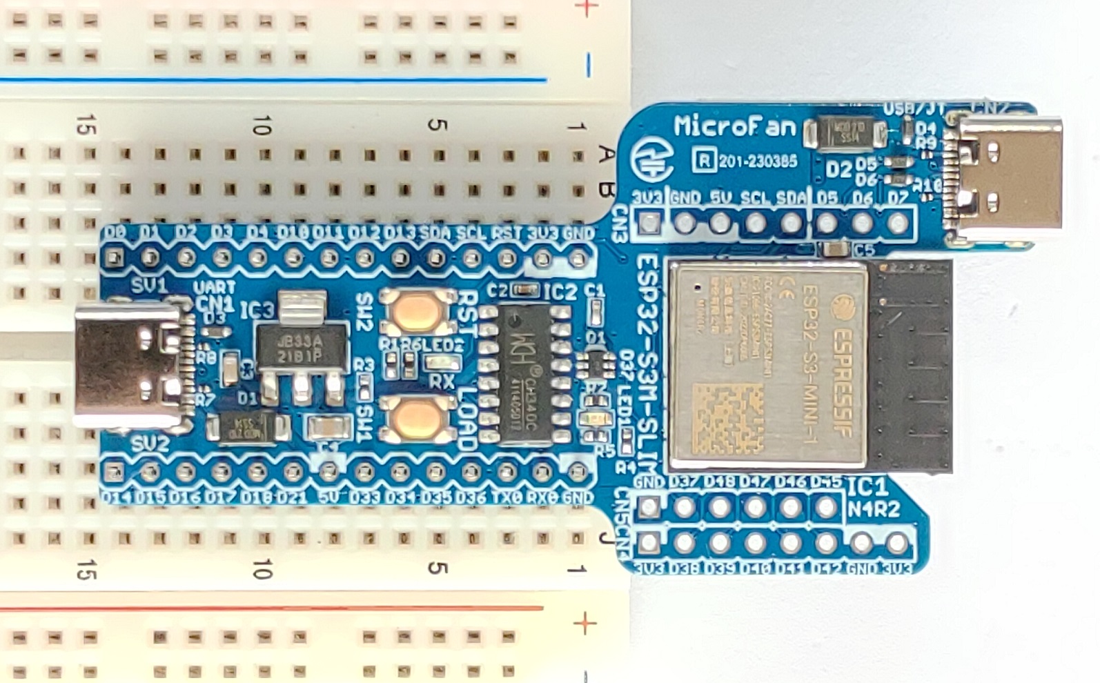ESP32-S3M-SLIM – マイクロファン ラボ