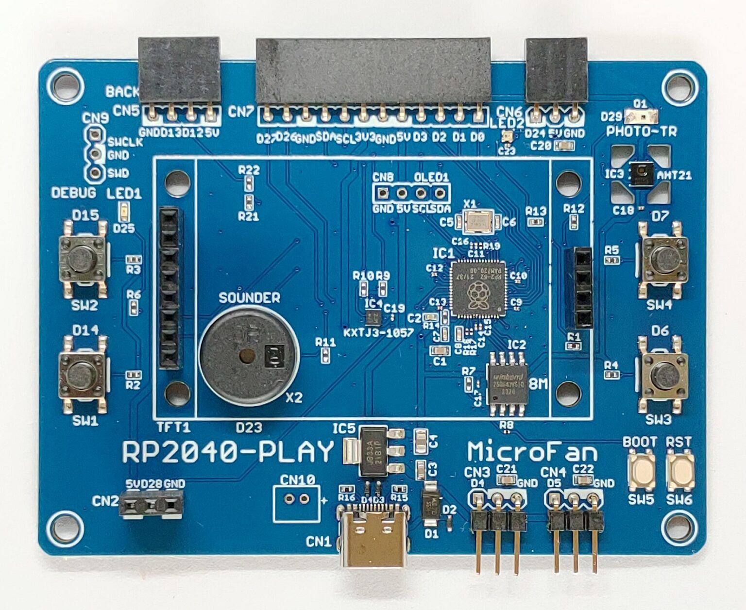 RP2040-PLAY – マイクロファン ラボ