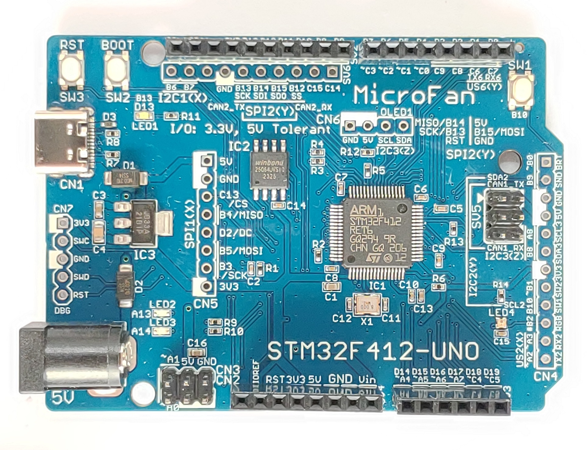 STM32-UNO – マイクロファン ラボ