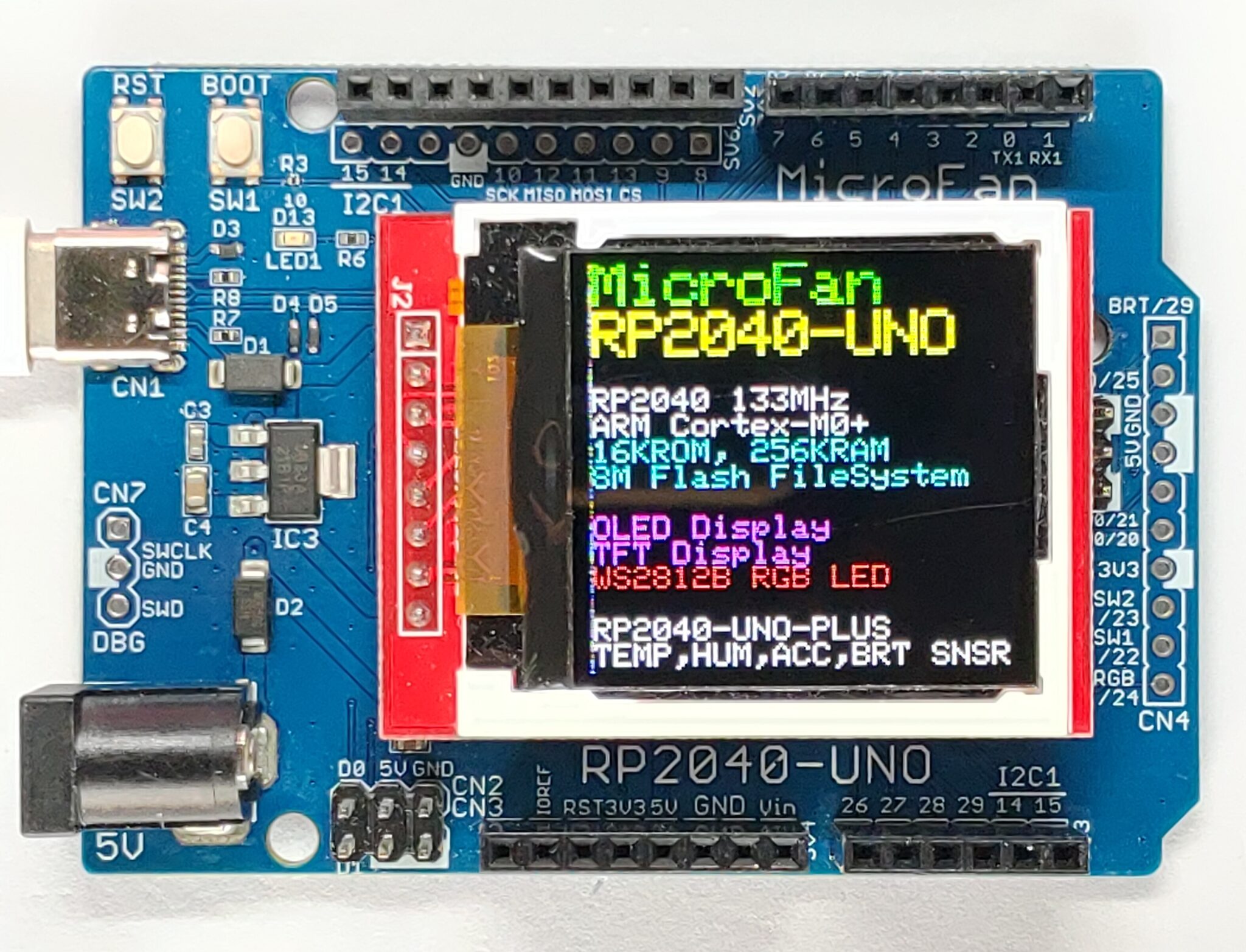 RP2040-UNO – マイクロファン ラボ