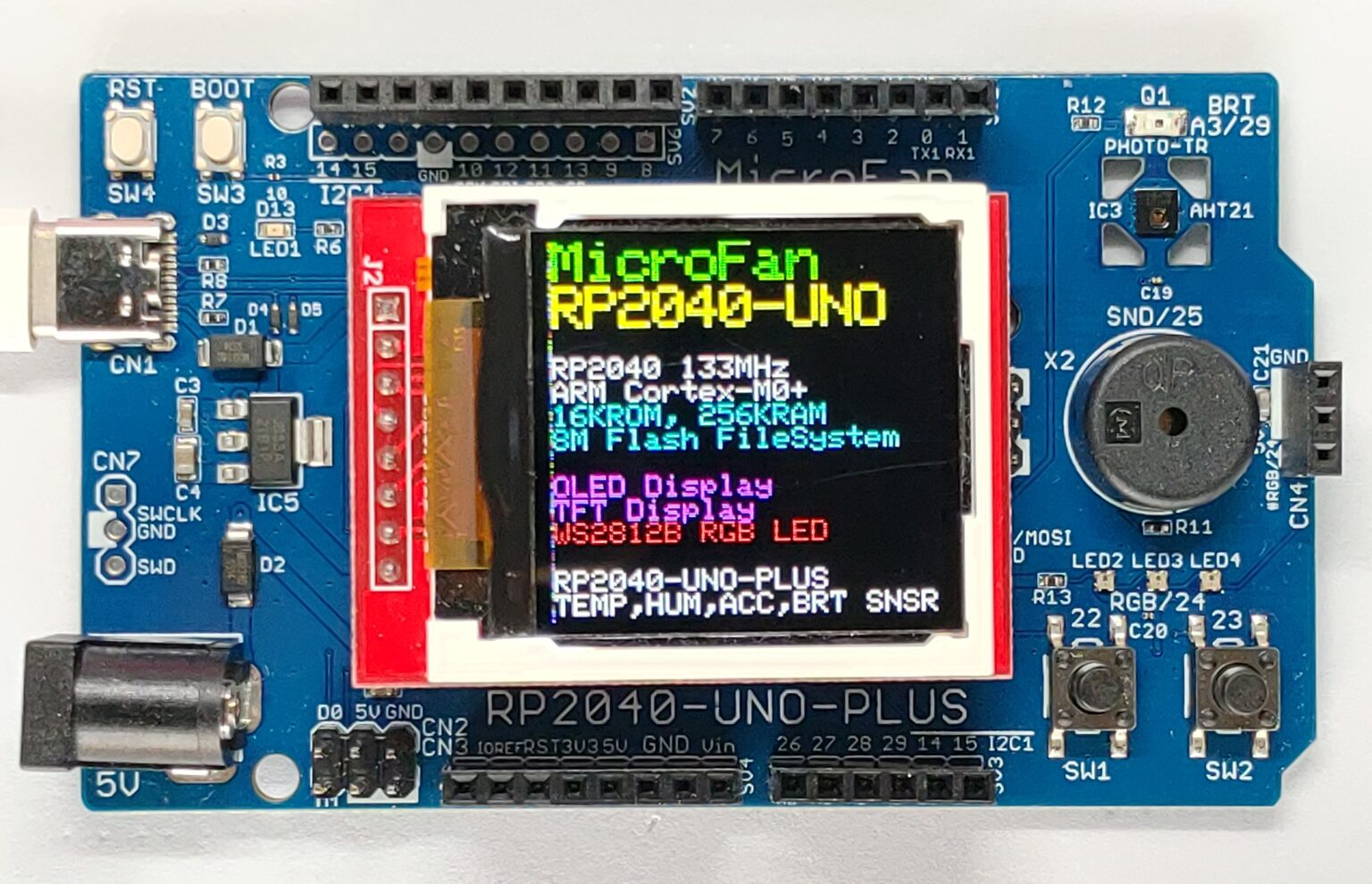 RP2040-UNO-PLUS – マイクロファン ラボ