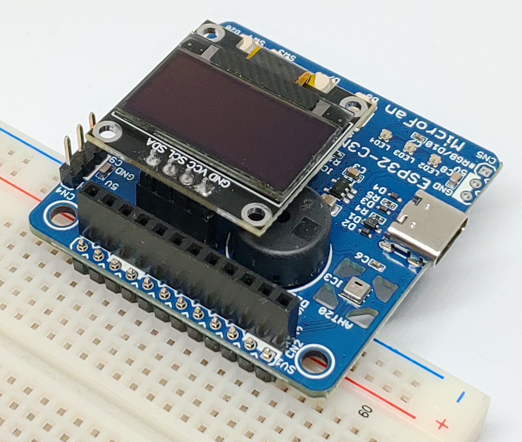 ESP32-C3M-LEAF – マイクロファン ラボ