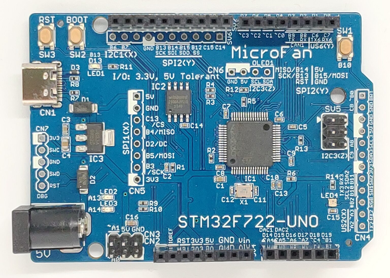 STM32-UNO – マイクロファン ラボ